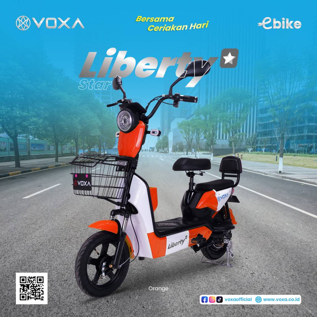 Liberty Star Sepeda Listrik Futuristik Yang Kokoh - Kendaraan Listrik